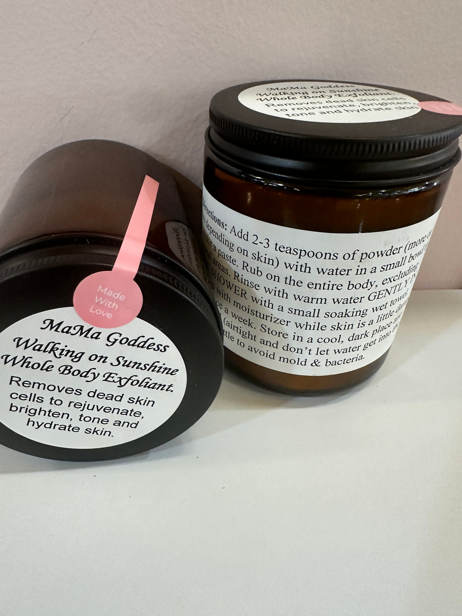 Sunshine Whole Body Exfoliant - The Alkaline Goddess