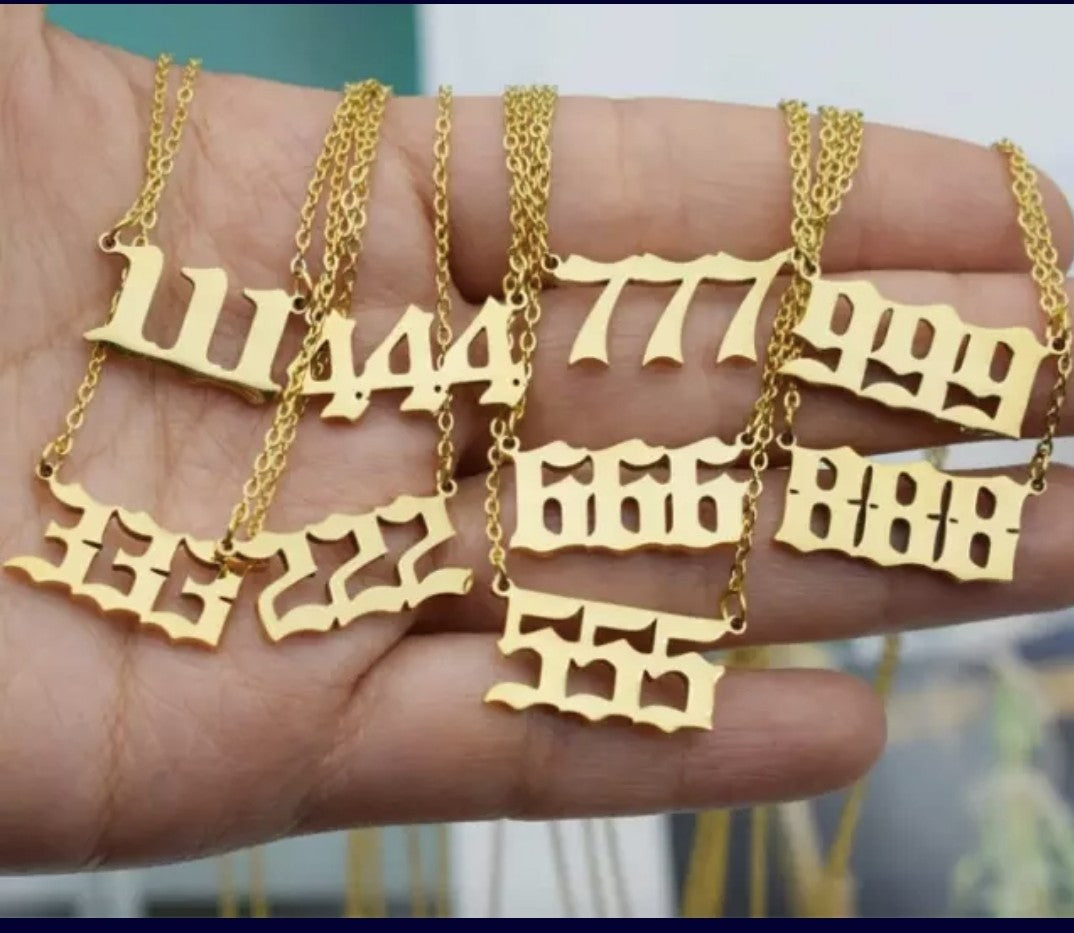 Angel Number Necklaces for Inspiration and Personal Meaning